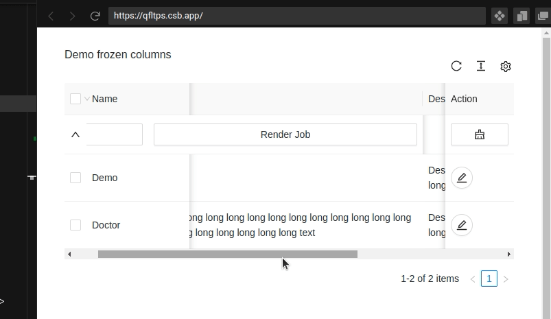 🐛[bug] Summary Row Didn T Scroll Correctly Overlap Other Column · Issue 6027 · Ant Design Pro