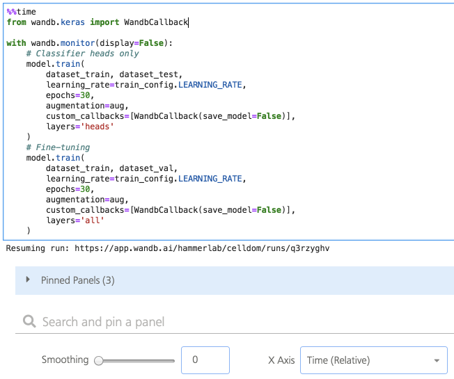 Wandbmonitordisplayfalse Still Displays Run Page Inline · Issue 233 · Wandbwandb · Github