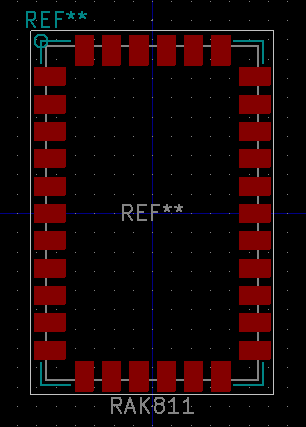 Add RAK811 RAK Wireless LoRa module (!2321) · Merge requests · KiCad ...