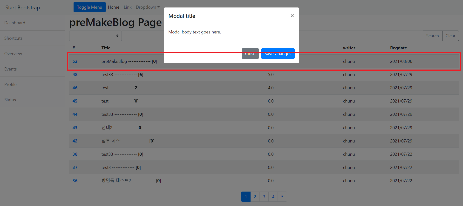 GitHub - codehousepig/preMakeBlog: [첫 개인 프로젝트] Springboot + JPA + MariaDB