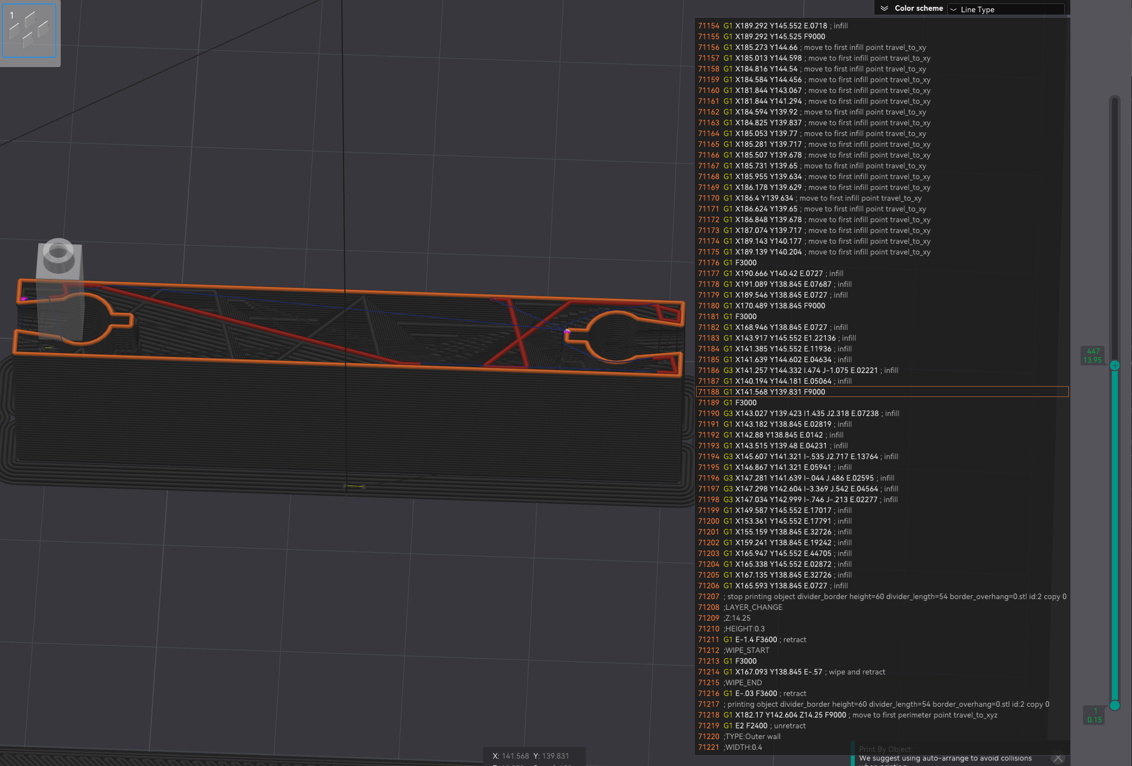 Avoid crossing wall option ignored intermittently · Issue #1524 · SoftFever/OrcaSlicer · GitHub