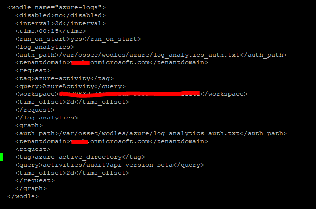 Microsoft Azure Integration Error · Issue 6633 · Wazuhwazuh · Github