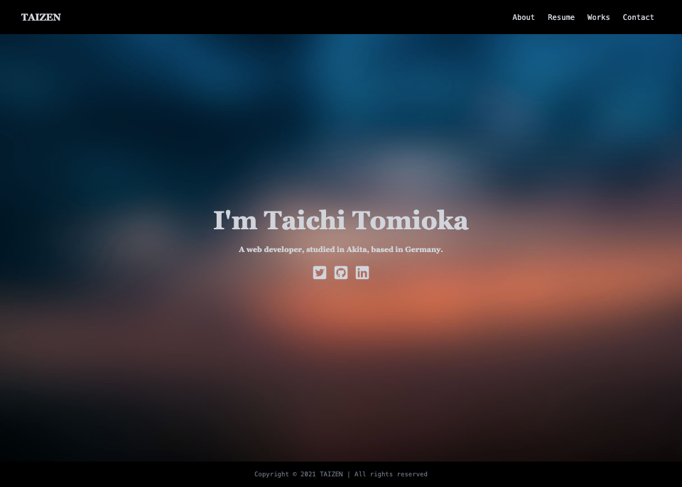 GitHub - taichi-de/my-portfolio