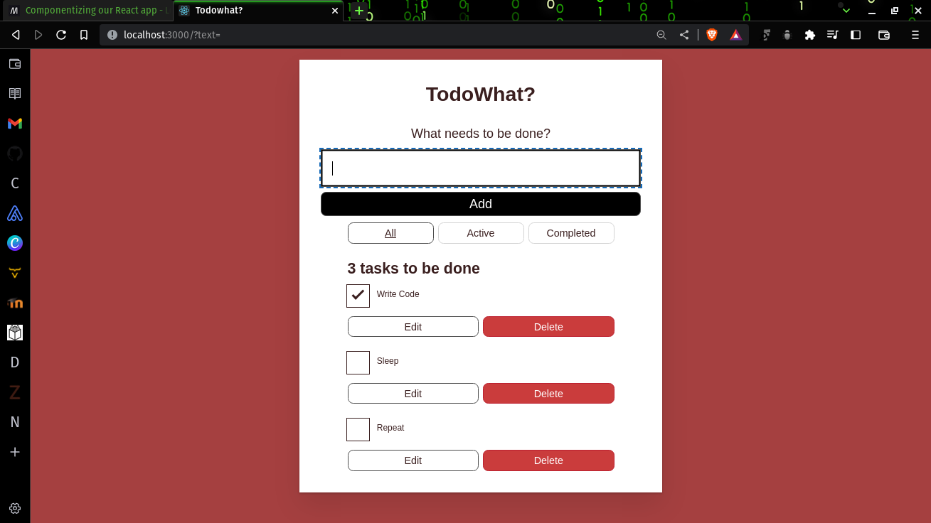 GitHub - KaraniWachira/React_toDoListApp