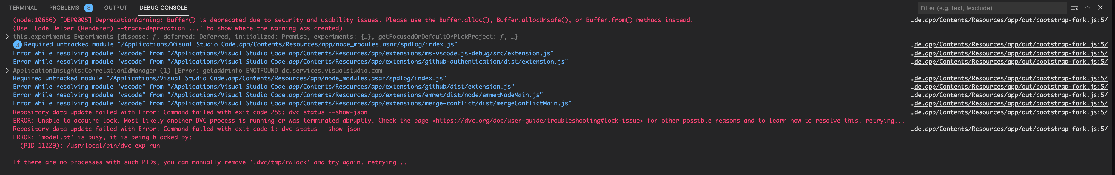 Show/Hide Columns TreeView · Issue #359 · iterative/vscode-dvc · GitHub