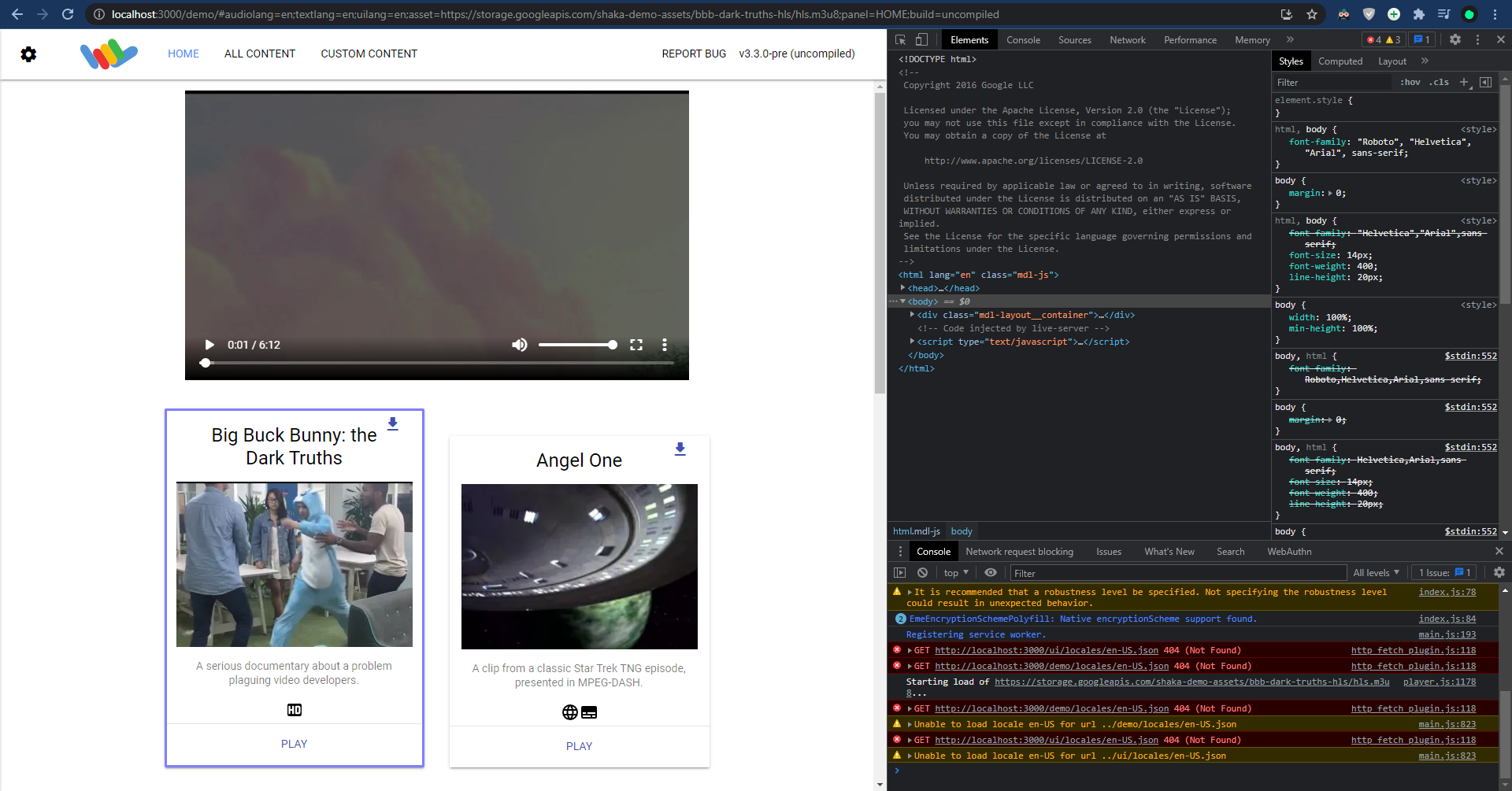 Why are we configuring Controls two times? · Issue #3705 · shaka-project/shaka-player · GitHub