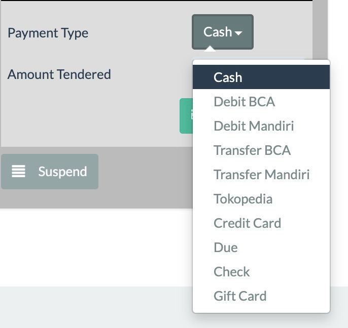 Add More Detailed Payment Types on OSPOS · Issue #3232 · opensourcepos/opensourcepos · GitHub