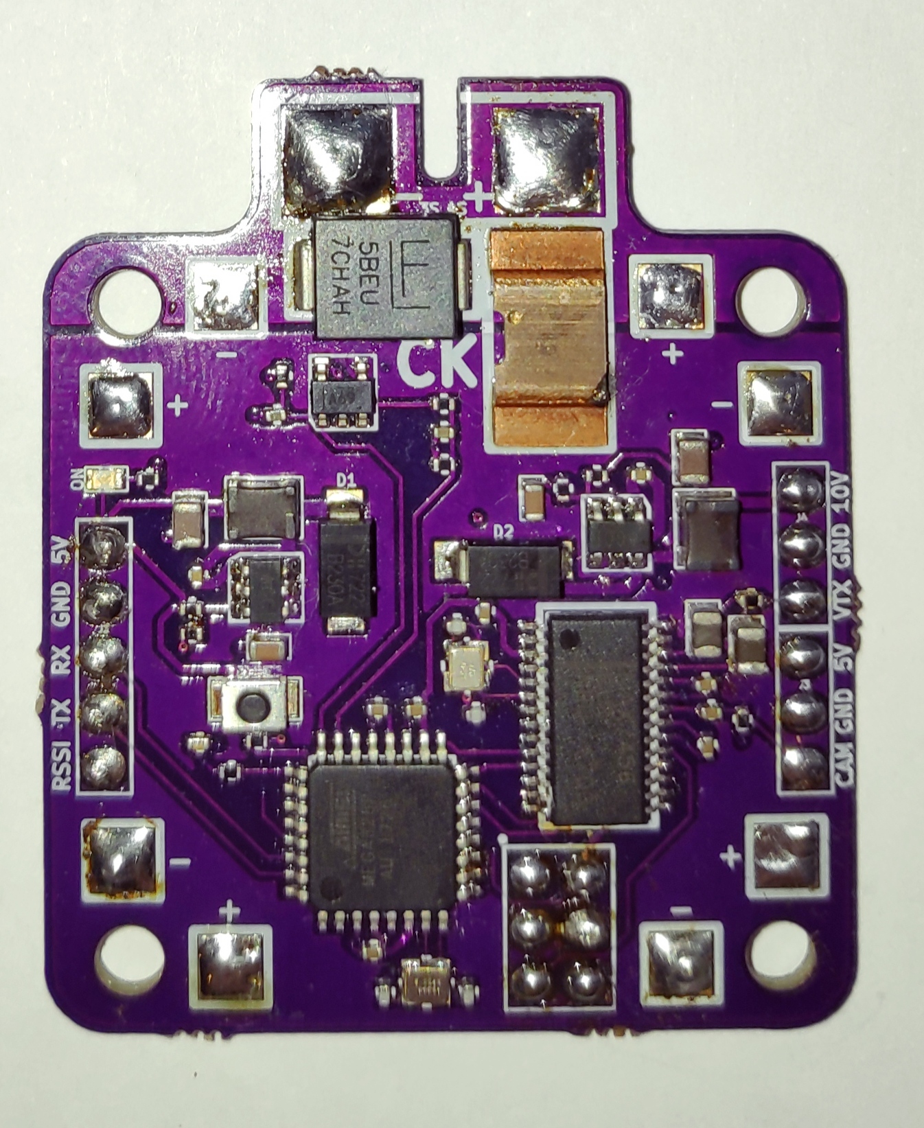 GitHub - ckflight/PDB_OSD_HARDWARE: Power Distribution Board with Analog Video OSD Overlay ...