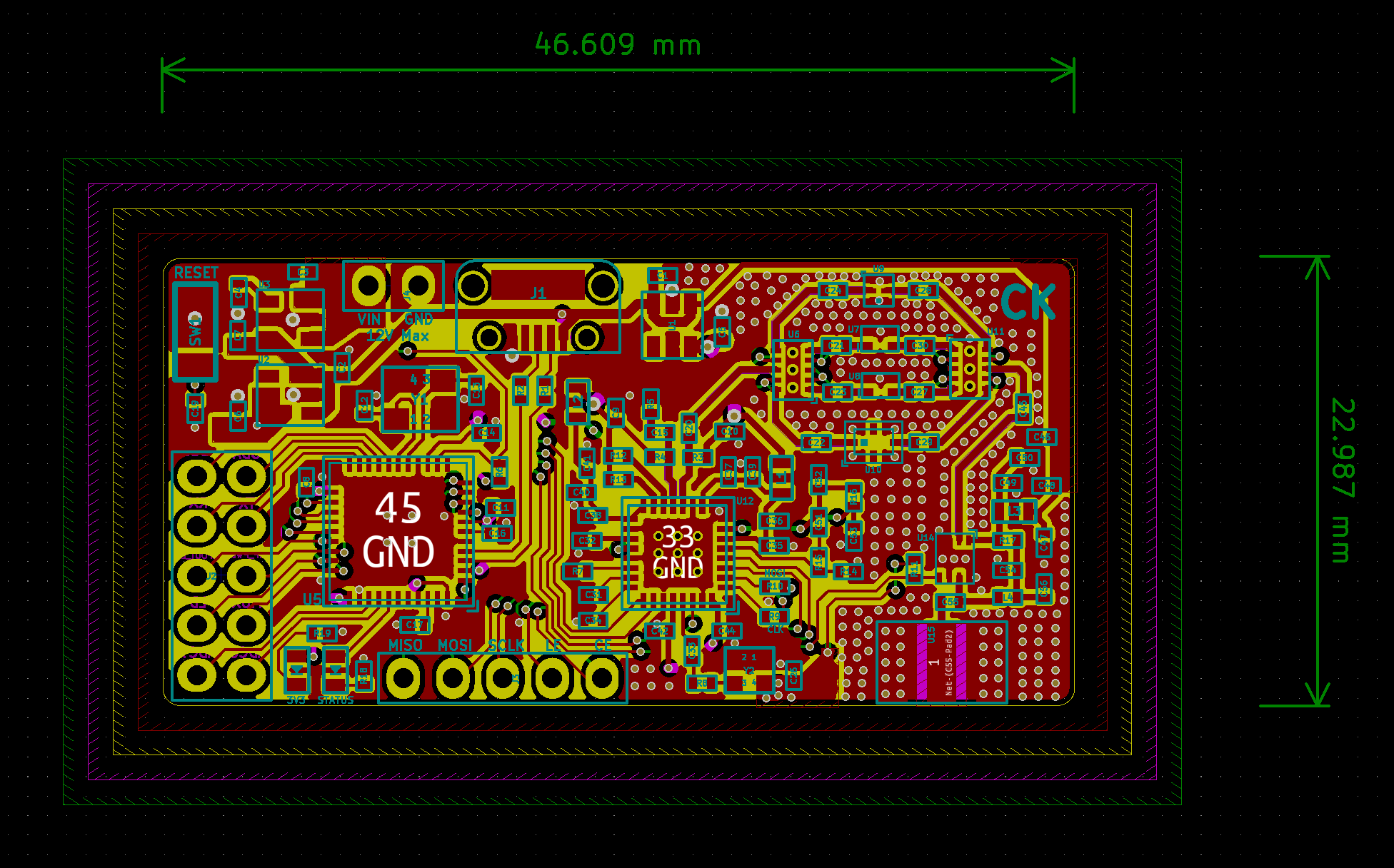 GitHub - ckflight/RF_SIGNAL_GENERATOR_HARDWARE: MAX2871 23.5 to 6000MHz ...