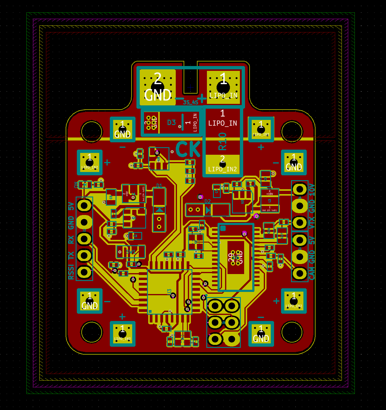 GitHub - ckflight/PDB_OSD_HARDWARE: Power Distribution Board with Analog Video OSD Overlay ...