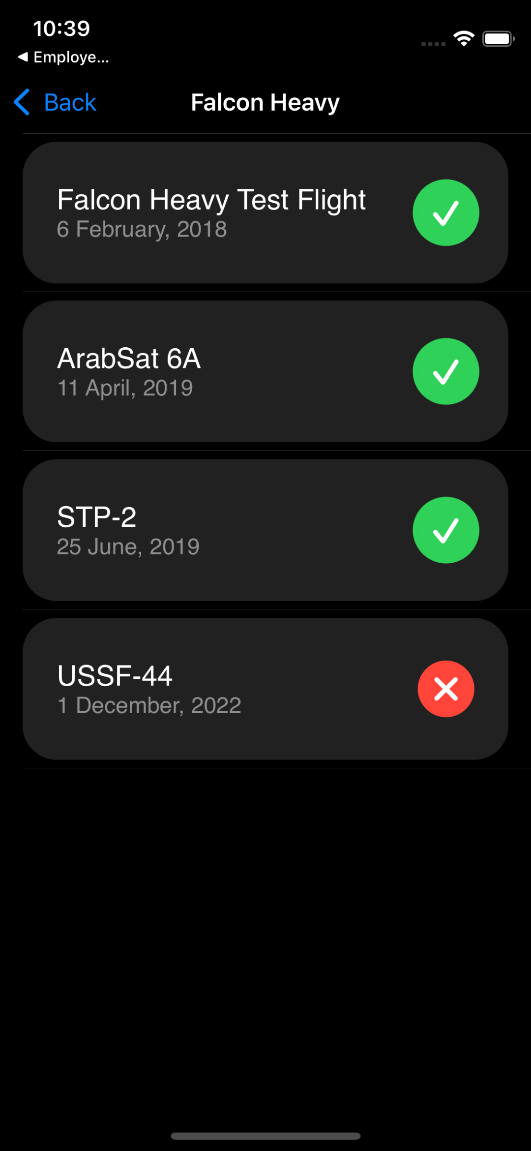 GitHub - aleksandra-riazanova/Spacex