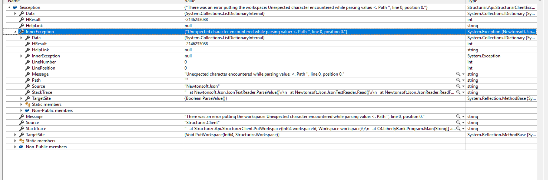 problem loading workspace in Structurizr · Issue #73 · structurizr/dotnet · GitHub
