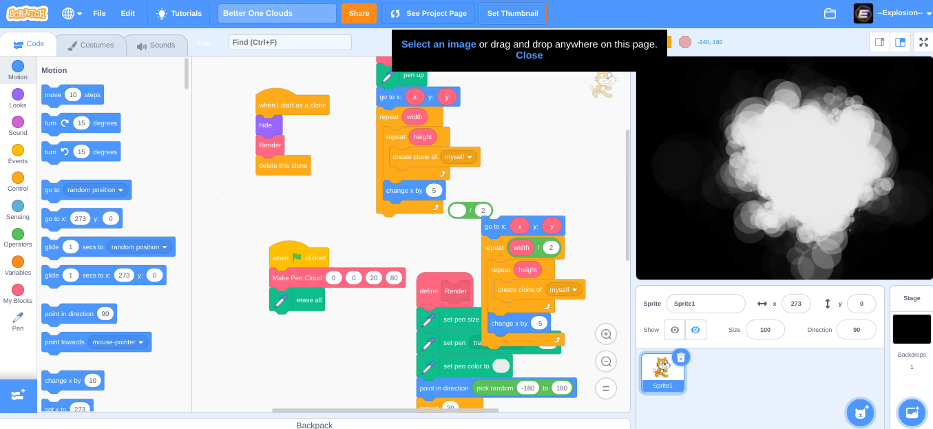 Thumbnail setter addon should directly open a choose file dialogue ...