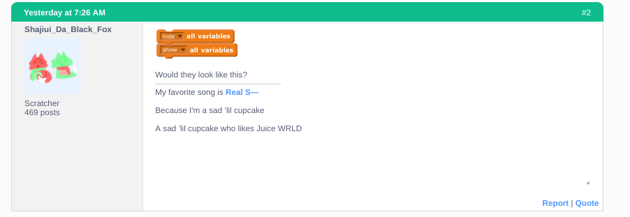 Add clickable links to forum posts · Issue #973 · ScratchAddons/ScratchAddons · GitHub
