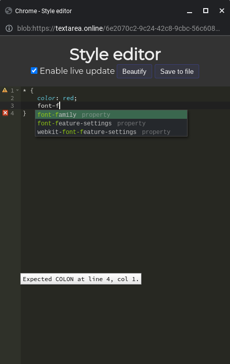 GitHub - Explosion-Scratch/stylash: A style editor bookmarklet with ...