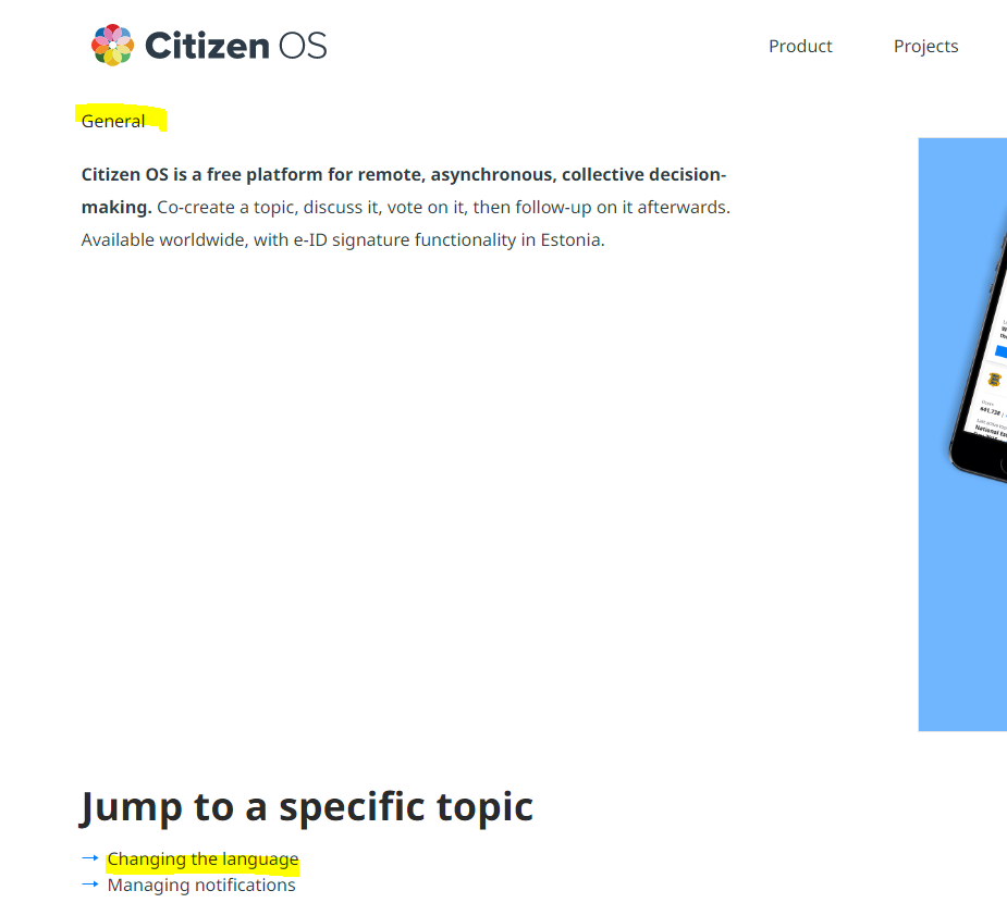 TASK: Help Center layout/navigation issues · Issue #309 · citizenos/citizenos-web · GitHub