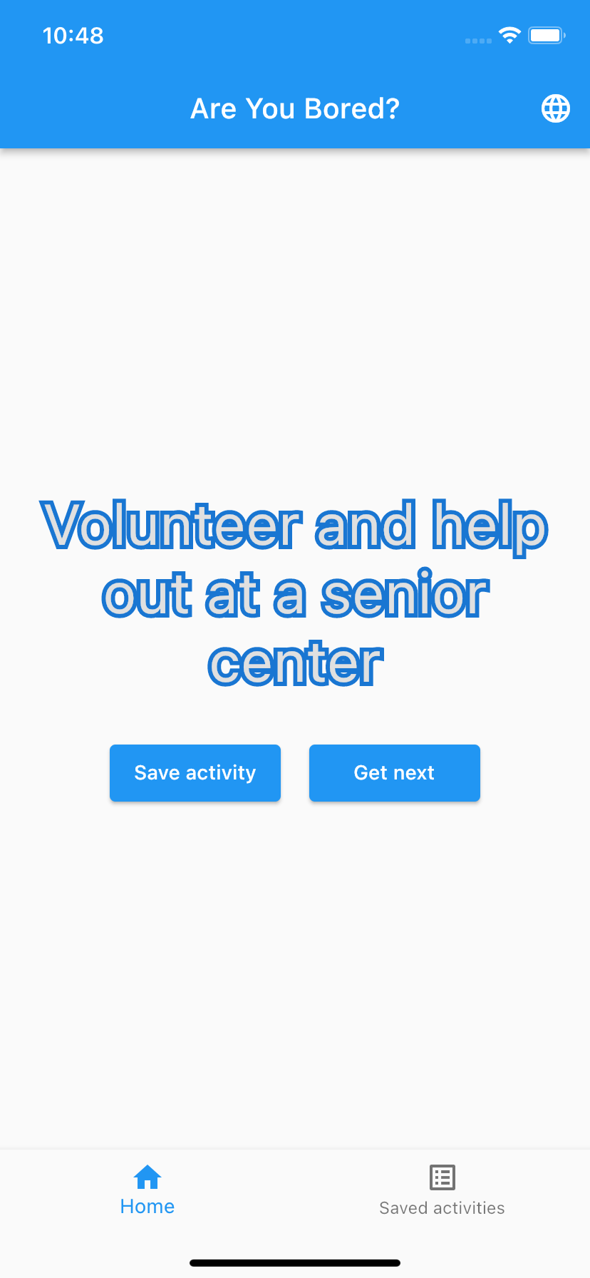 GitHub - yaolya/flutter-are-you-bored: Application to find something to do when bored