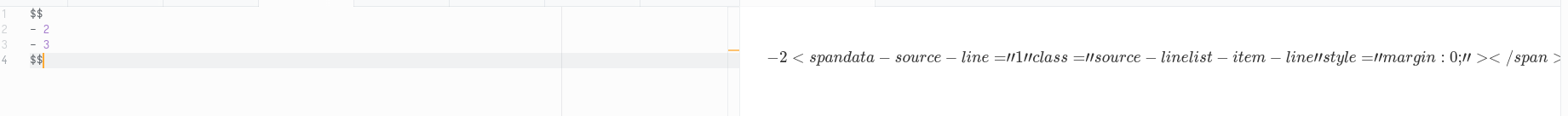 Bug Dash At Line Start In Math Mode Breaks Mathjax Rendering · Issue 1795 · Shd101wyyvscode