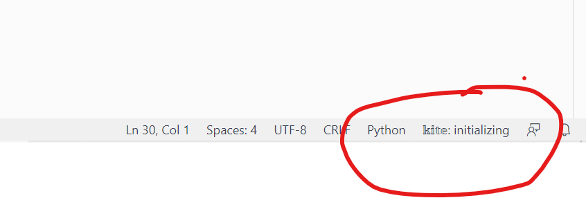 Kite always showing initalizing · Issue #461 · kiteco/issue-tracker · GitHub