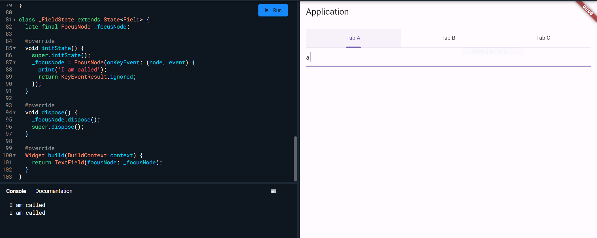 Textfield Focusnodes Onkeyevent Is Triggered Twice · Issue 129822 · Flutterflutter · Github 5544