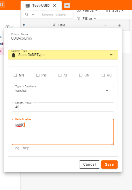 🔦 Feature: but might be bug: Setting the default value for a (maybe Not NULL) column to a ...