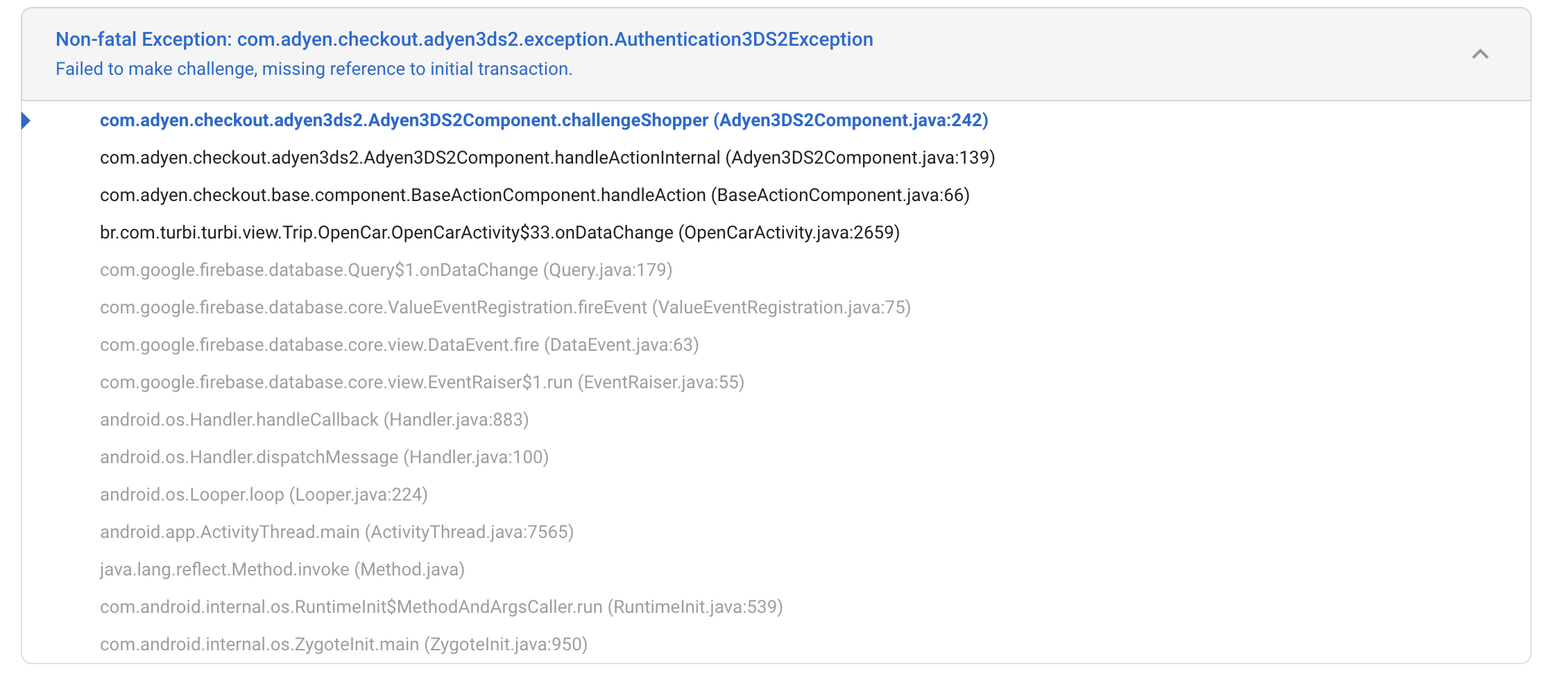 Crash on 3DS2 Challenge · Issue #407 · Adyen/adyen-android · GitHub