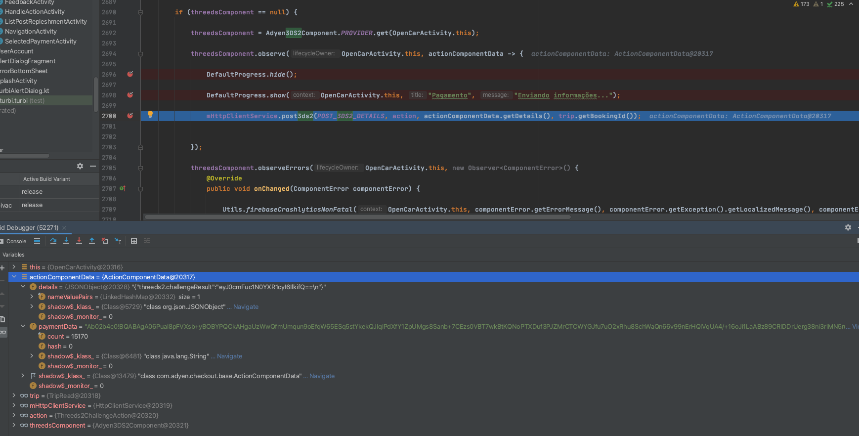 Crash on 3DS2 Challenge · Issue #407 · Adyen/adyen-android · GitHub