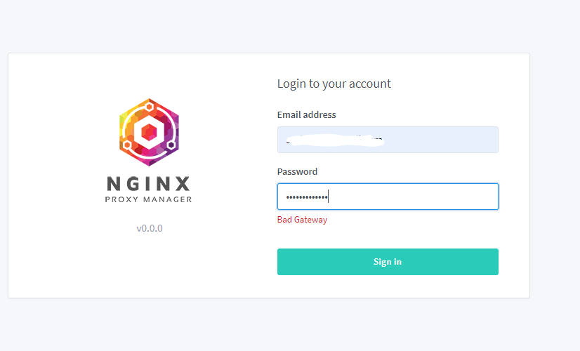 'Bad Gateway' error at /login · Issue #120 · hassio-addons/addon-nginx-proxy-manager · GitHub