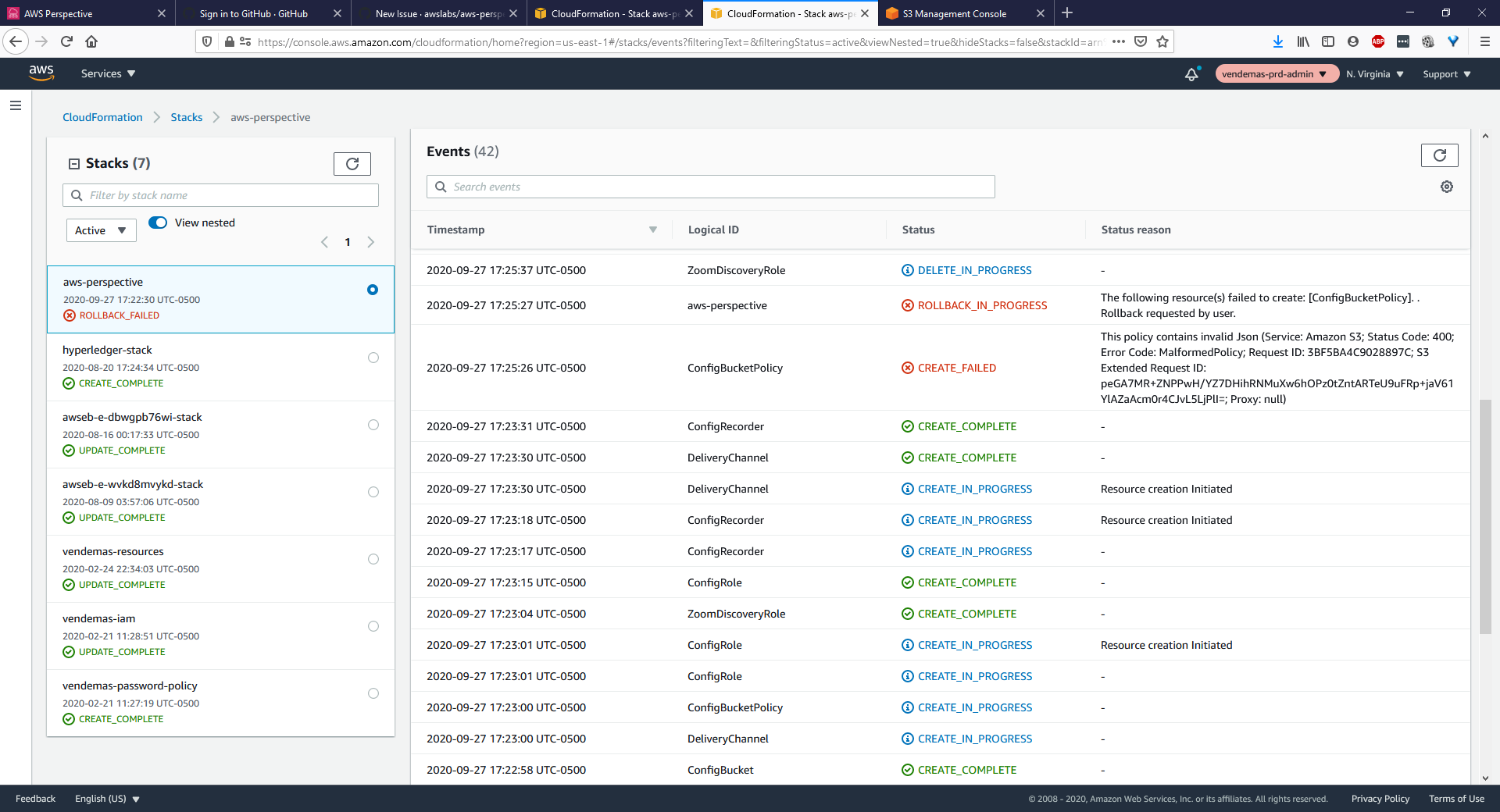 Problem with import account · Issue #36 · aws-solutions/workload ...