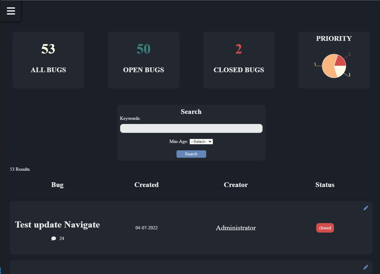 GitHub - scb4377/bugTracker: Bug Tracker