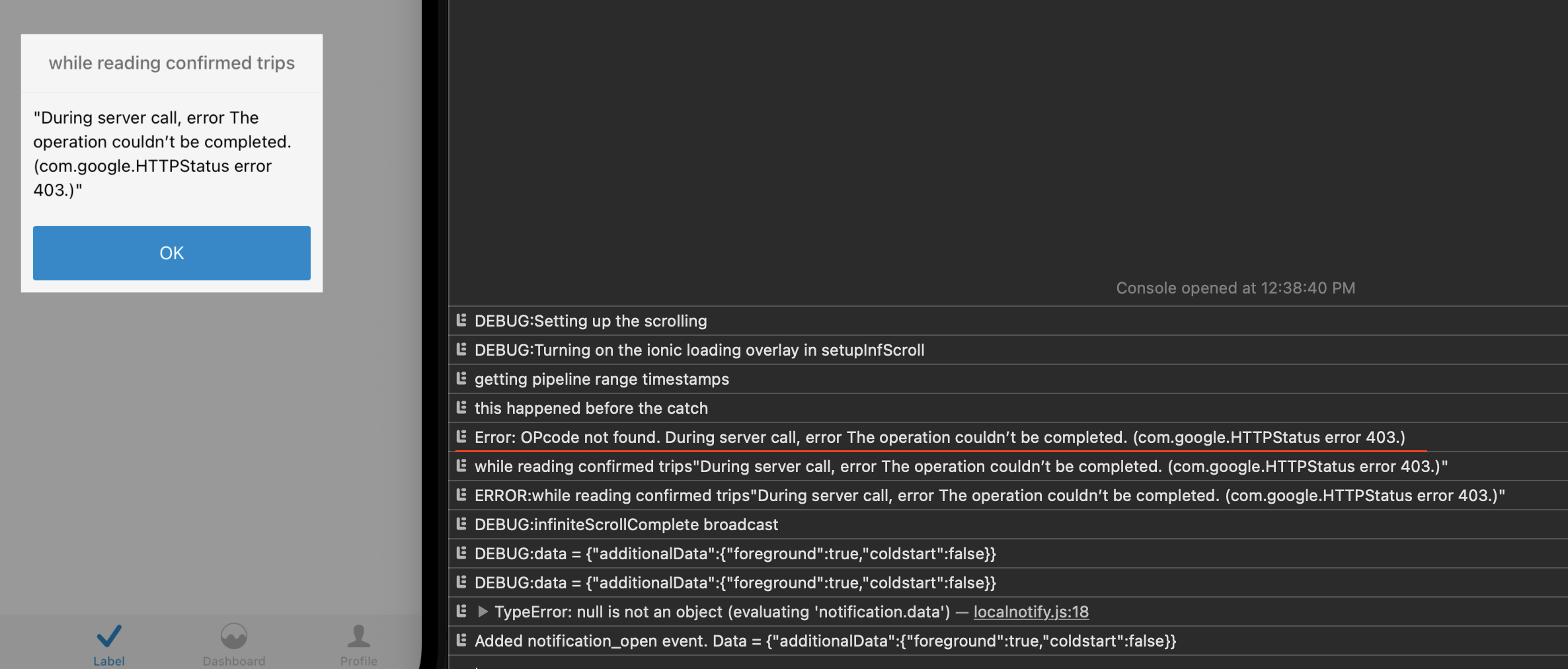 Change error message 403 to read: Your token is incorrect · Issue #818 · e-mission/e-mission ...