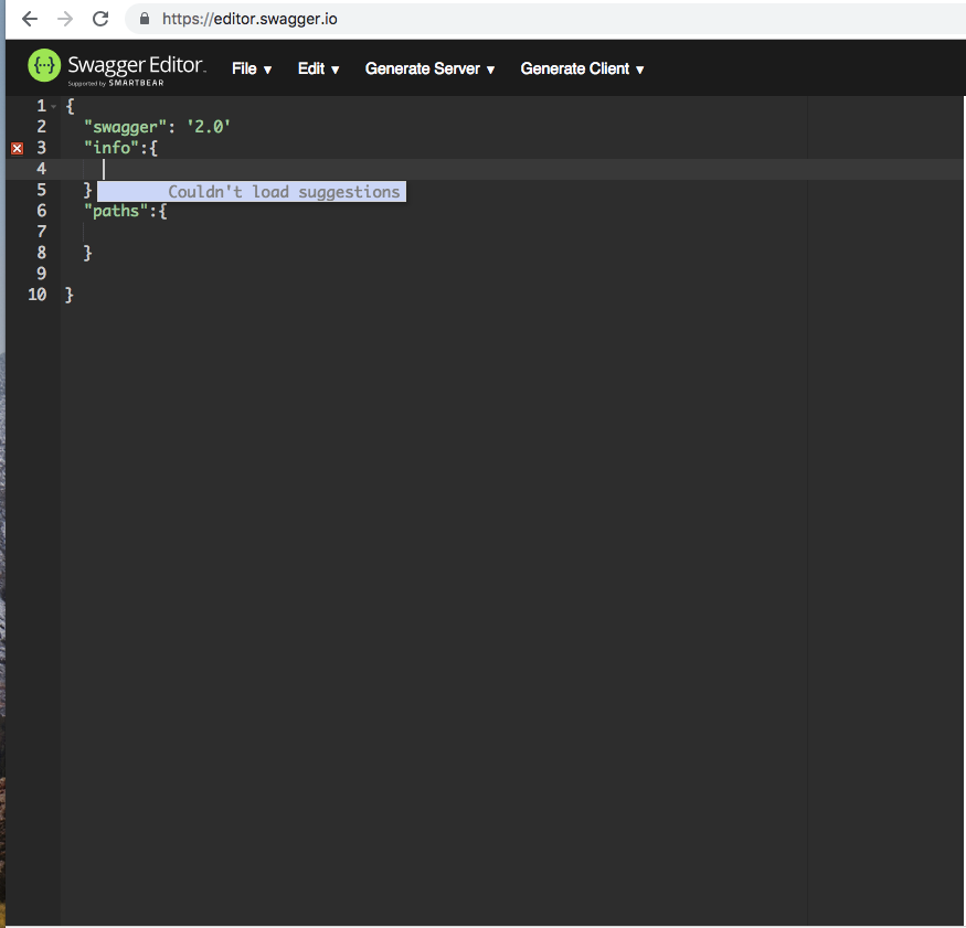 Document which Swagger/OpenAPI versions are supported by Swagger Editor ...