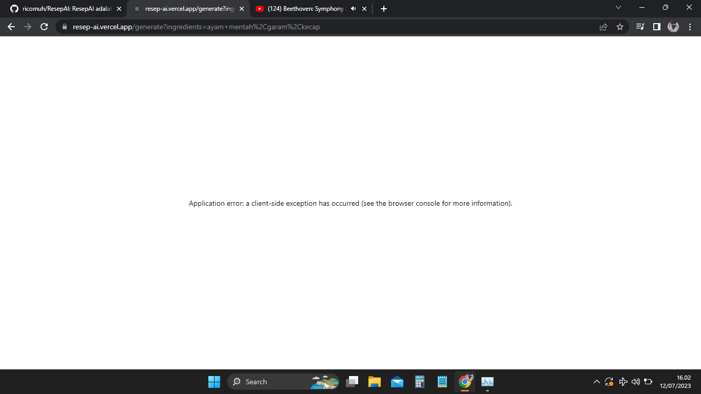 Error · Issue #1 · ricomuh/ResepAI · GitHub