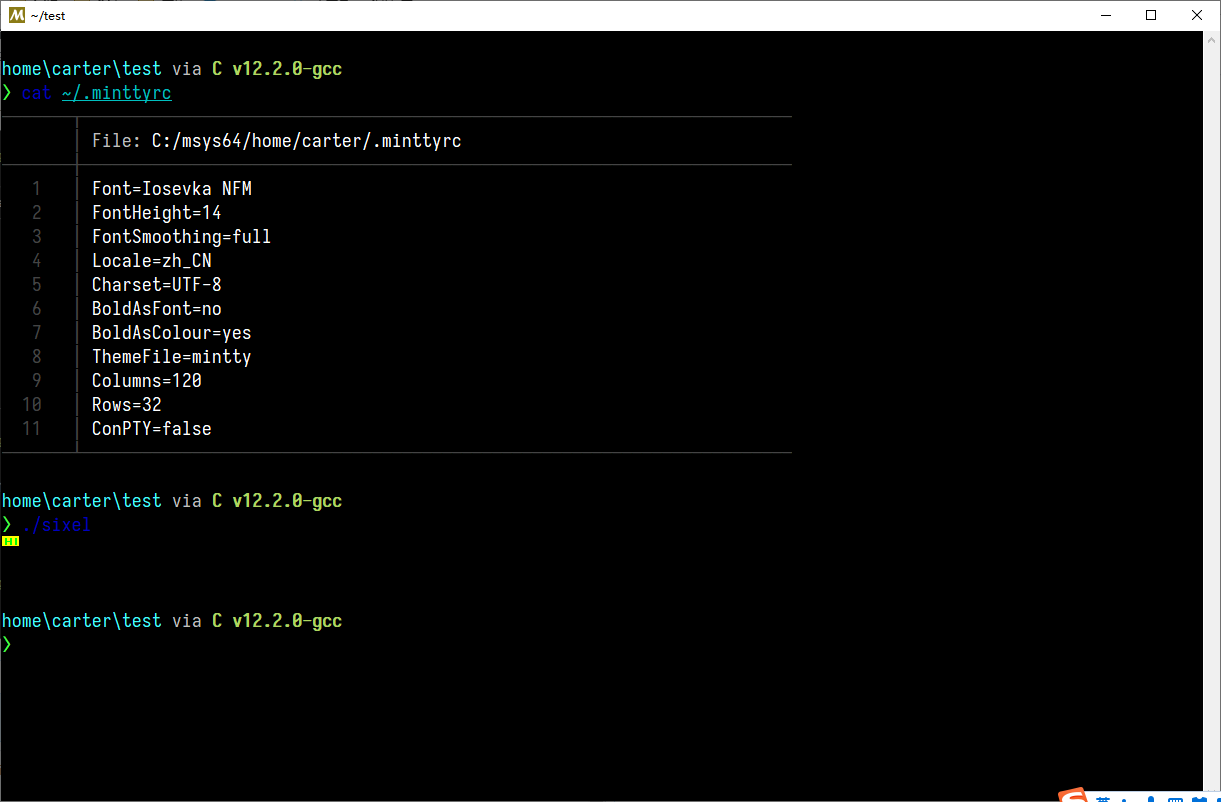 Sixel images don't work with native Windows C programs · Issue #1192 · mintty/mintty · GitHub