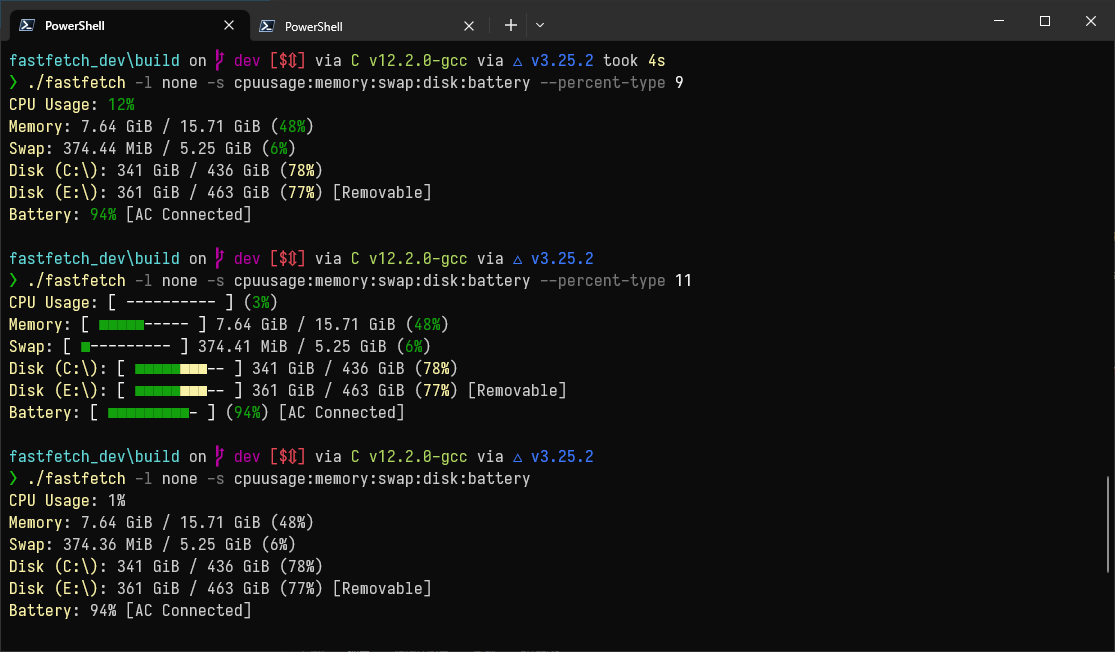 Conditional Format · Issue 409 · Fastfetch Clifastfetch · Github