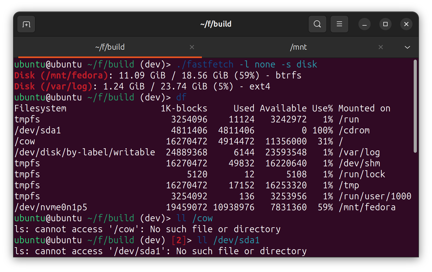 Disk Module With Auto Detection Doesn T Show The Root Folder ` ` On Ubuntu · Issue 479