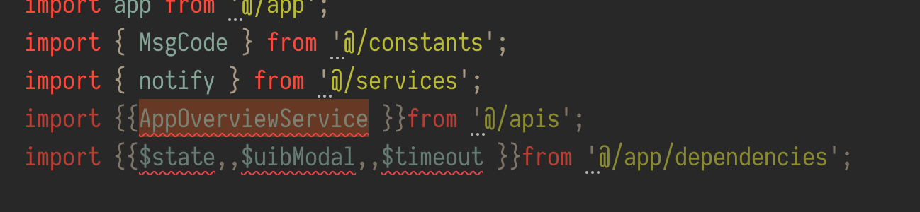 Massy `import` statement highlight accidentally · Issue #73569 · microsoft/vscode · GitHub