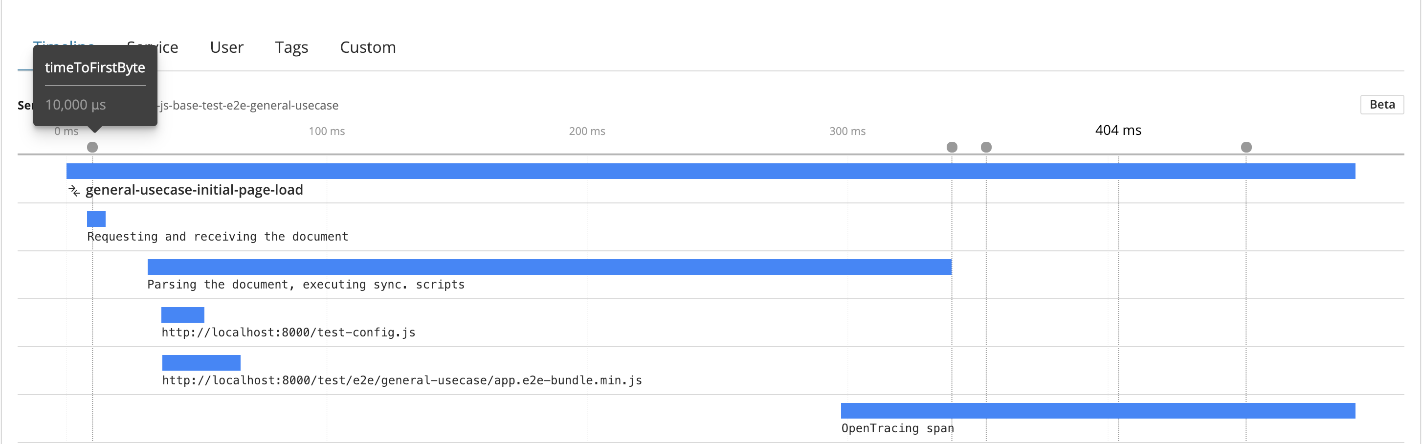 [APM] Trace timeline: Transaction marks popover should have the same unit as the x-axis ticks ...