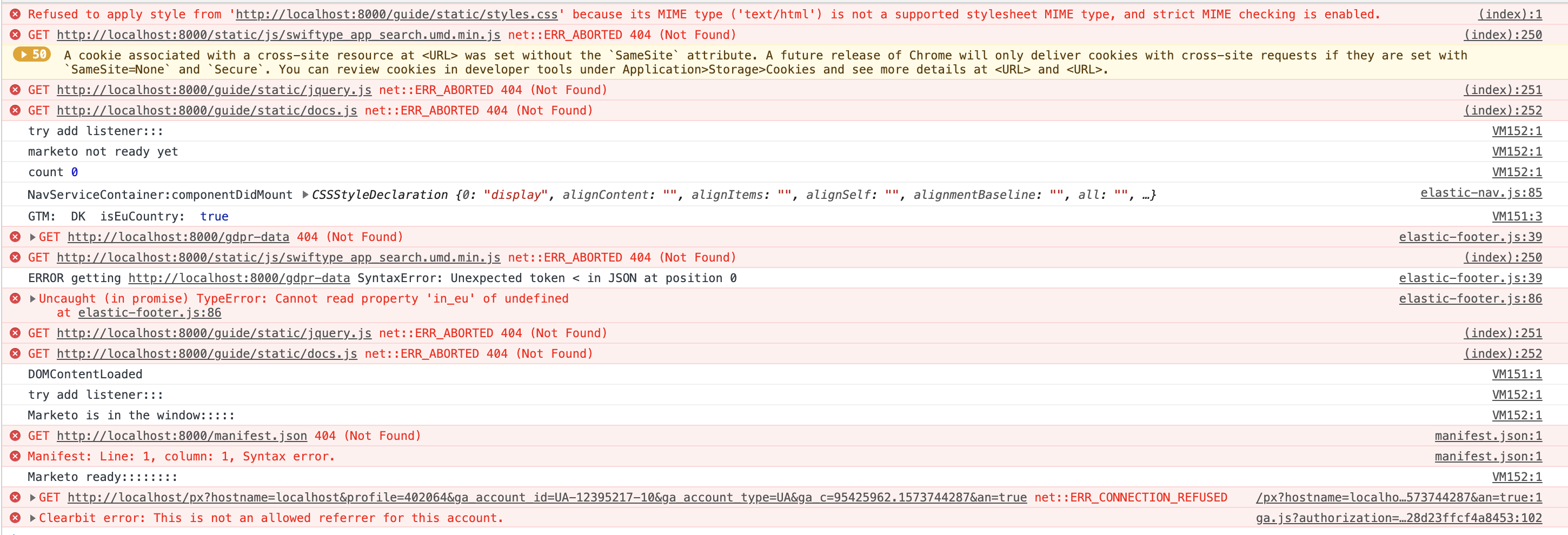 Fix Building Docs Locally · Issue 570 · Elasticapm Agent Rum Js · Github