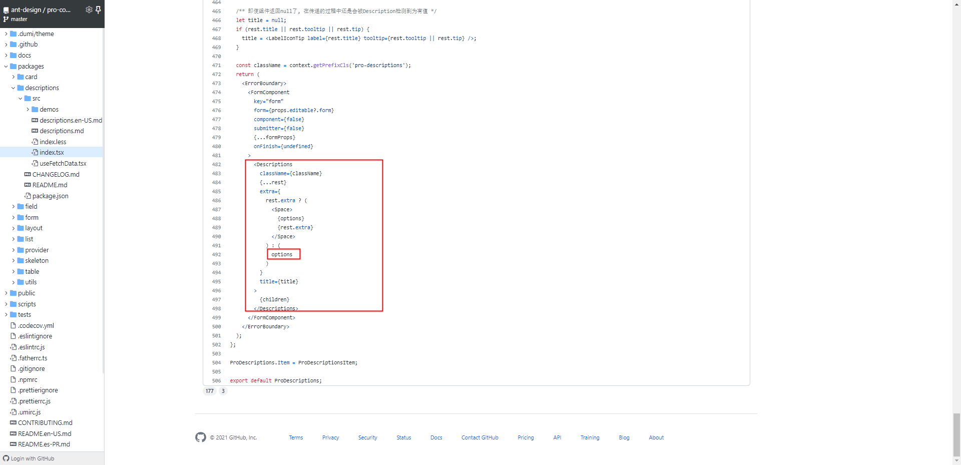 ProDescriptions中传入columns时，action操作项未被更新，导致操作项中的值还是拿到第一次render时候的值，闭包问题🐛[BUG] · Issue #4371 ...
