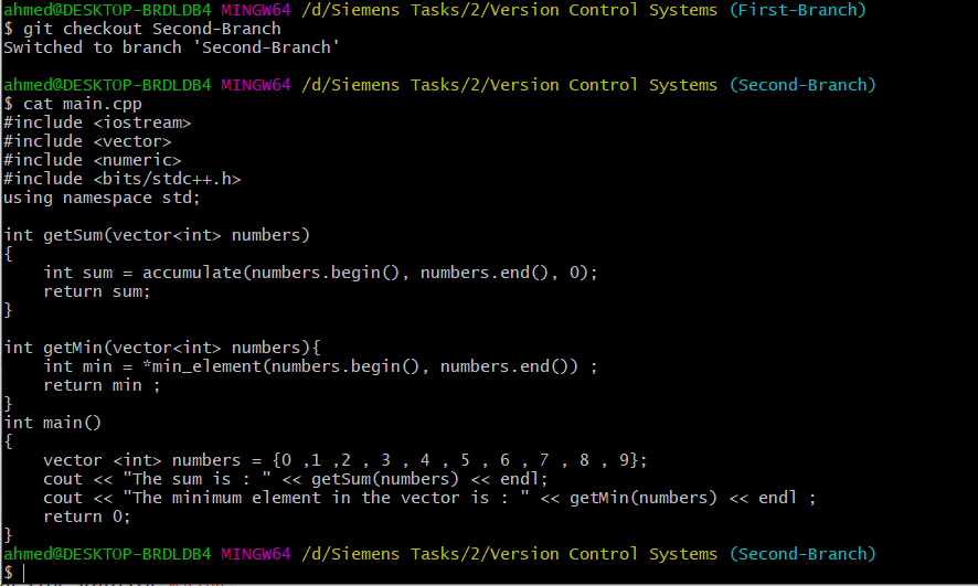GitHub - ahmedosamaismail/VersionControlSystem