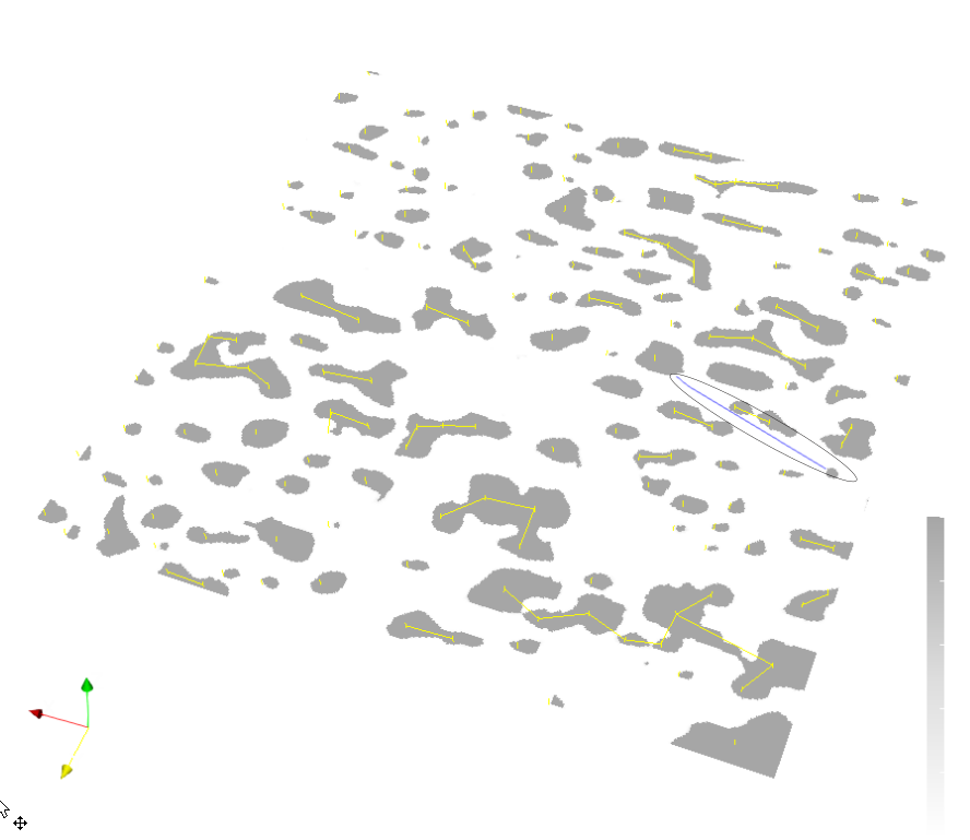 network extraction sometimes builds throats between non connected ...