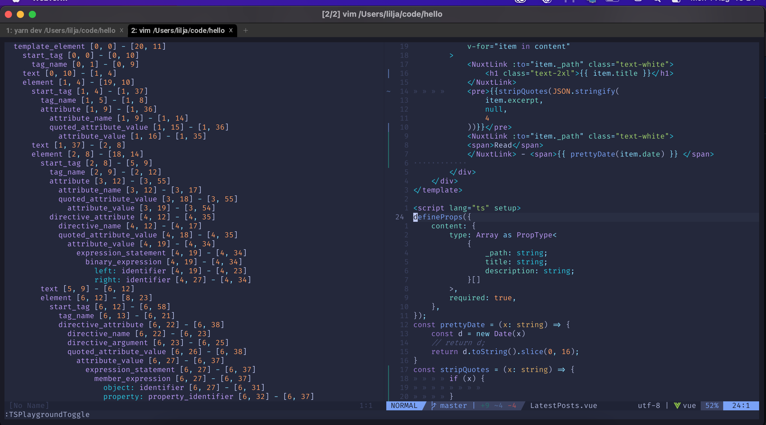 How Do I Know Nvim Treesitter Is Working For This Buffer · Nvim Treesitter Nvim Treesitter