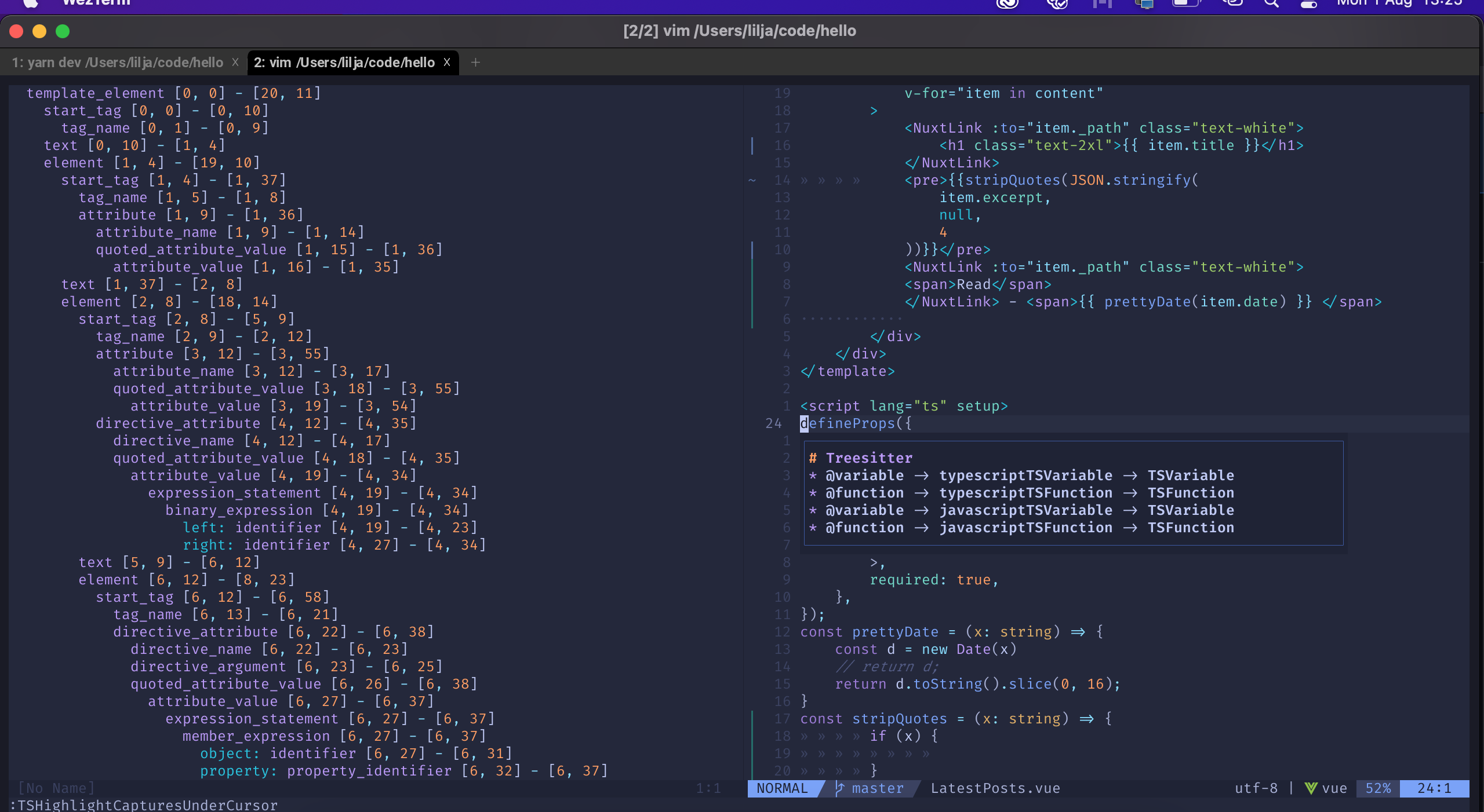 How do I know nvim-treesitter is working for this buffer? · nvim ...