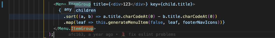 MenuItemGroupProps's title type should be string | React.ReactNode as per the docs, but is only ...