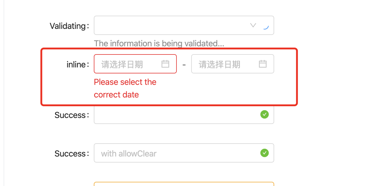 Form.Item 组件嵌套多个 getFieldDecorator，只有第一个可以触发校验，其余不触发校验 · Issue #22329 · ant-design/ant-design ...