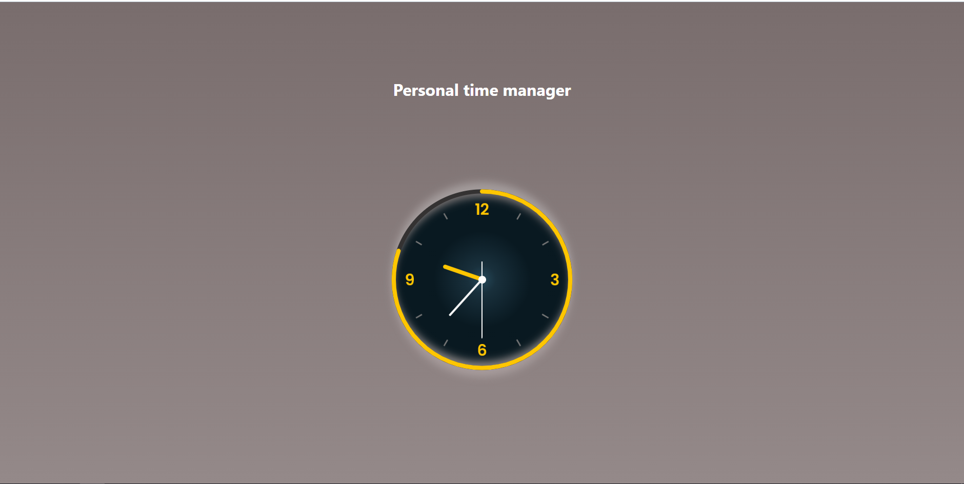 GitHub - Shkirenkoroma/theClock