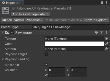 GitHub - baba-s/Kogane.Preset: 【Unity】よく使う Preset を管理するパッケージ