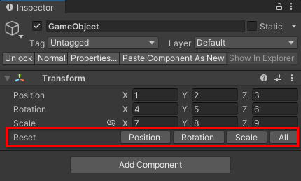 GitHub - baba-s/Kogane.TransformInspectorResetButton: 【Unity】Transform の Inspector にリセットボタンを追加する ...
