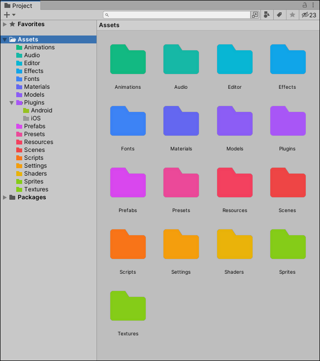GitHub - baba-s/Kogane.FolderColor: [Unity] Editor extension to color ...